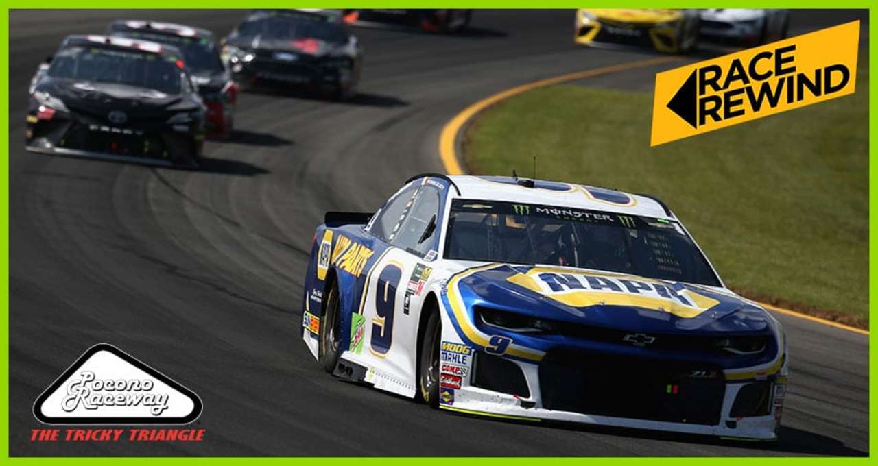 Rewinding it back 'Tricky Triangle' style - NASCAR EN ESPANOL