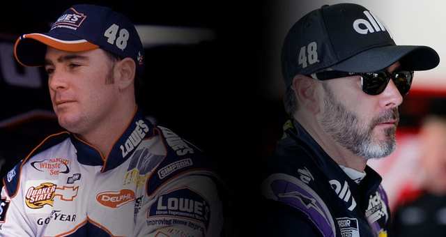 Then and now: Jimmie comes full circle - NASCAR EN ESPANOL