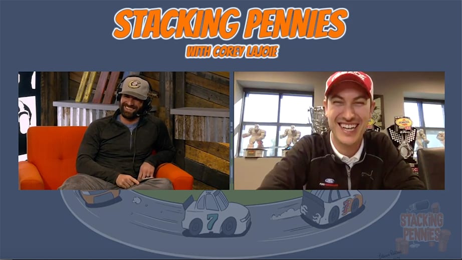 Stacking Pennies: Joey Logano joins to talk Bristol dirt and that sweet ...