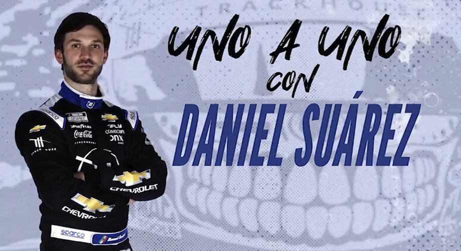 Uno a Uno de Daniel Suárez con Regina Servant piloto de la NASCAR PEAK ...