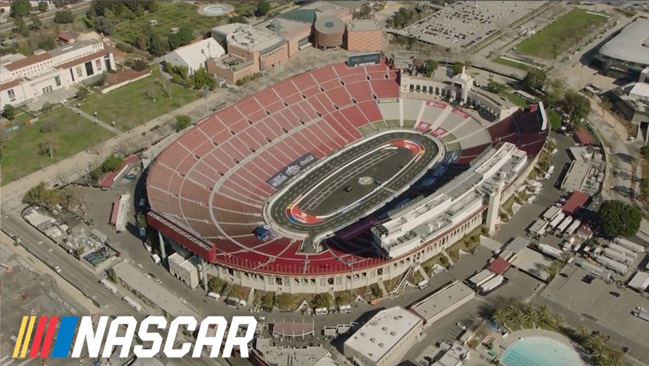 Football field to race track: LA Coliseum track transformation timeline ...