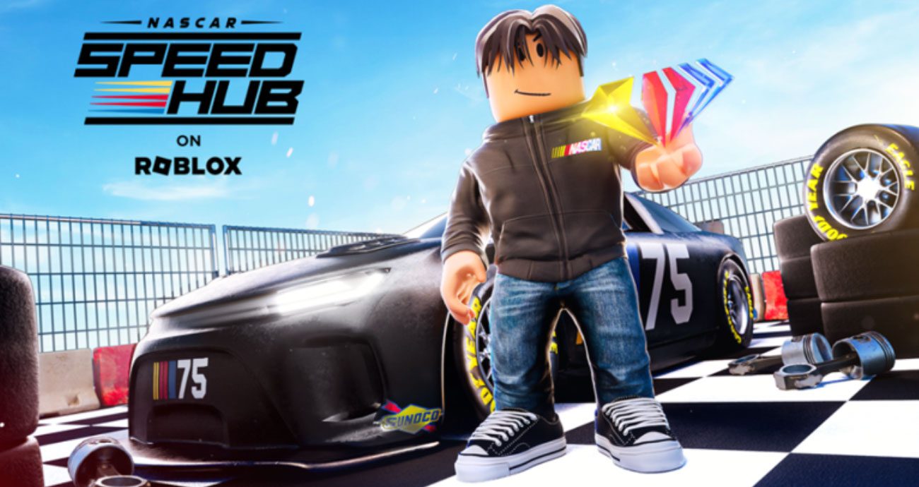 NASCAR debutó el Chicago Speed Hub on Roblox