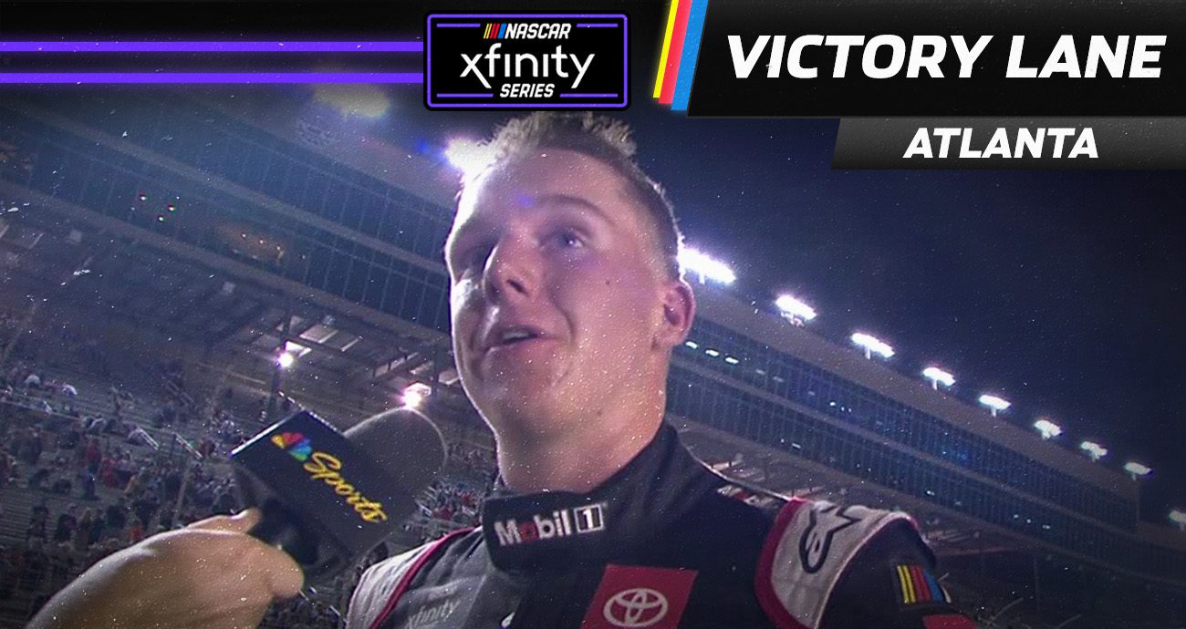 Nemechek celebrates ‘special’ win under the Atlanta lights - NASCAR EN ...
