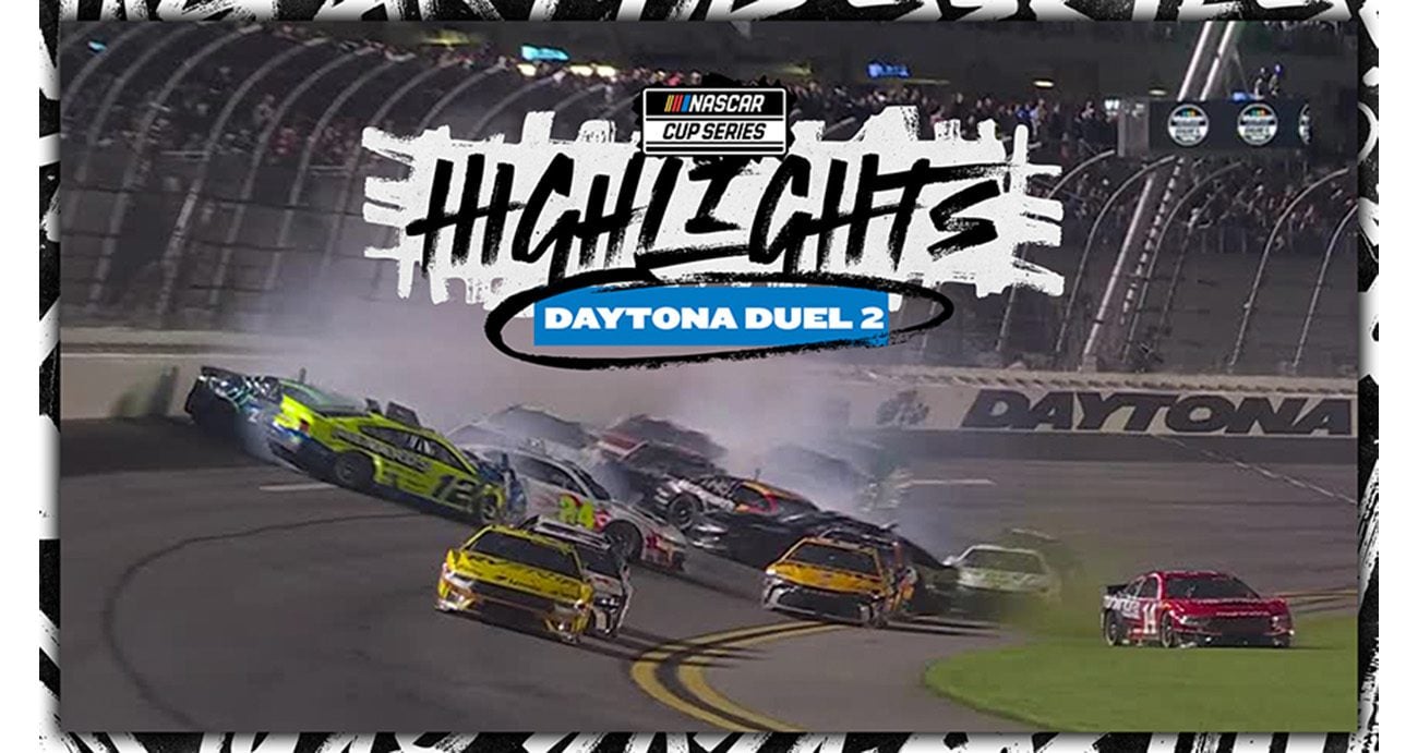The big one strikes late in Duel 2 at Daytona - NASCAR EN ESPANOL