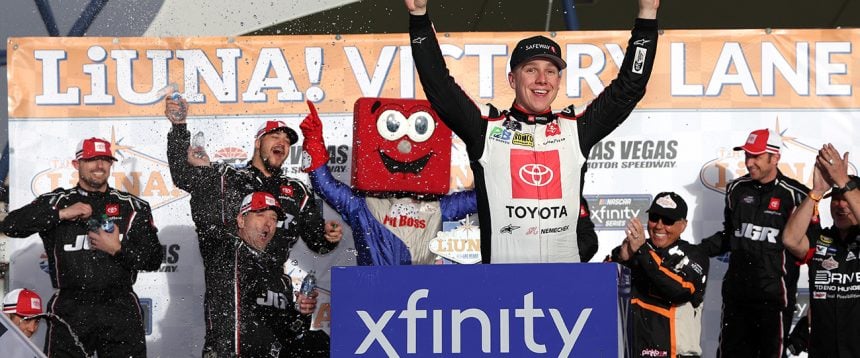 The LiUNA! de la Xfinity Series 2024 en Las Vegas Motor Speedway