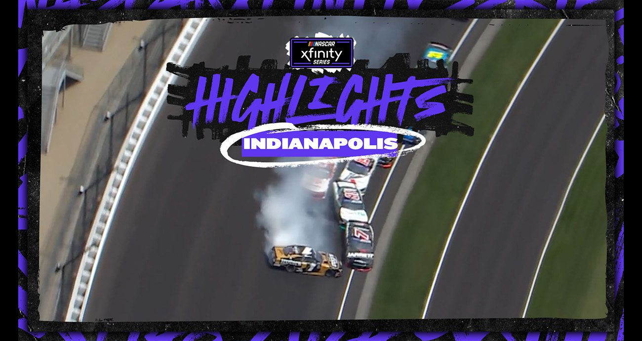Big wreck strikes as Sam Mayer goes around on Lap 1 - NASCAR EN ESPANOL