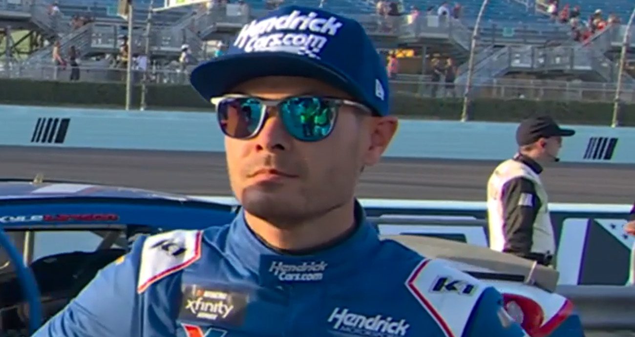 Kyle Larson calls Homestead finish a 'bummer' after overtime restart ...