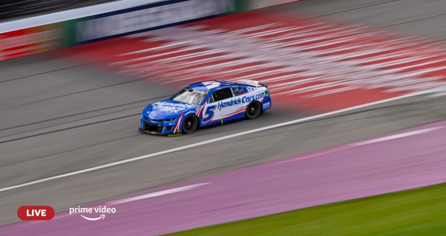 2025 June7 Kyle Larson Michigan Prime 870x462 - NASCAR EN ESPANOL