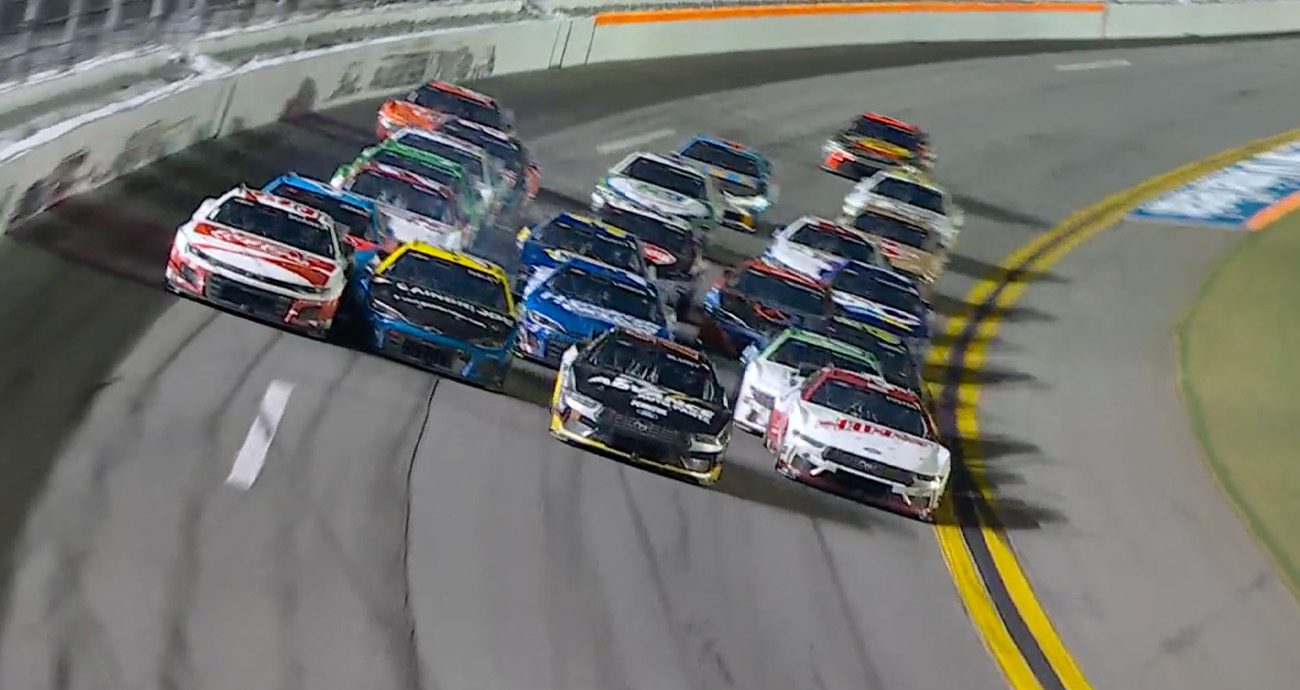 Four-wide finish! Ryan Blaney wins regular-season finale at Daytona ...