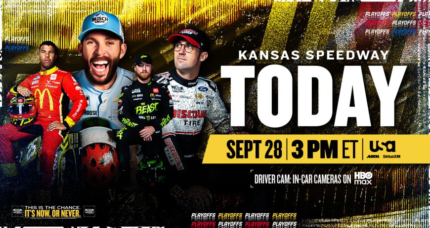 Todo listo Hollywood Casino 400 Playoffs Cup Series 2025 Kansas