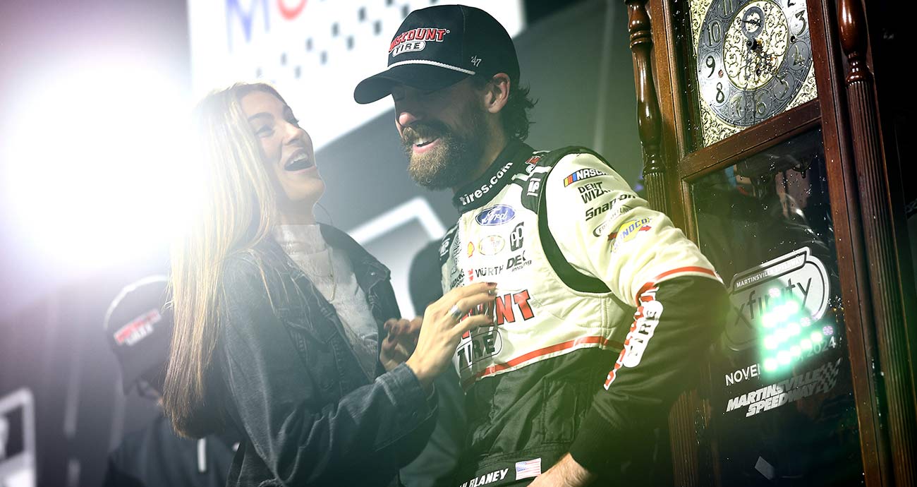 Ryan Blaney y su esposa Gianna anunciaron el nacimiento de su primer ...