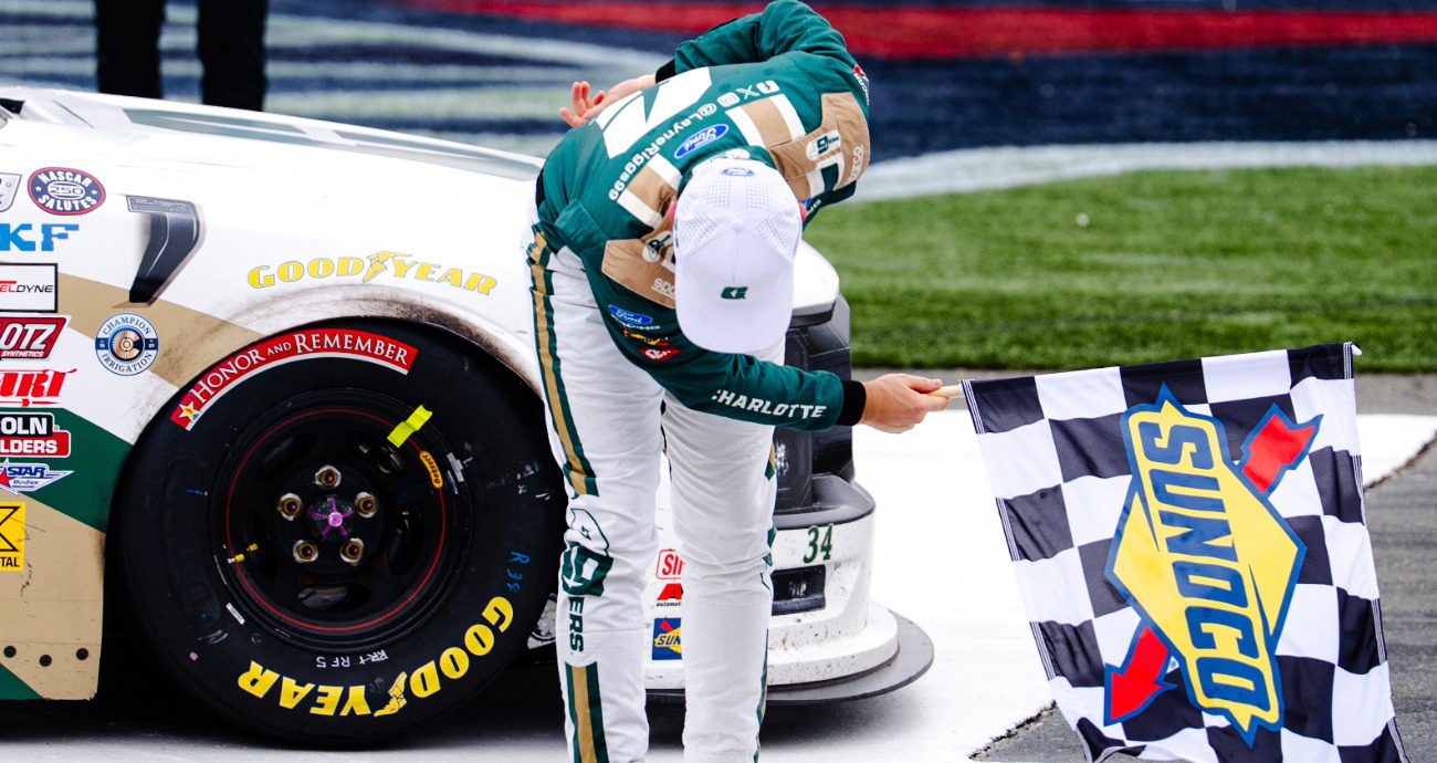 Riggs on Kyle Busch: 'Wanted to dedicate the entire win to him ...