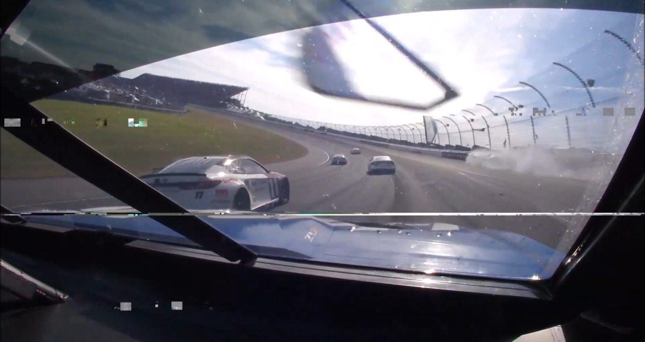 Alternate angles: Chastain, Larson's view of Bell's wreck - NASCAR EN ...